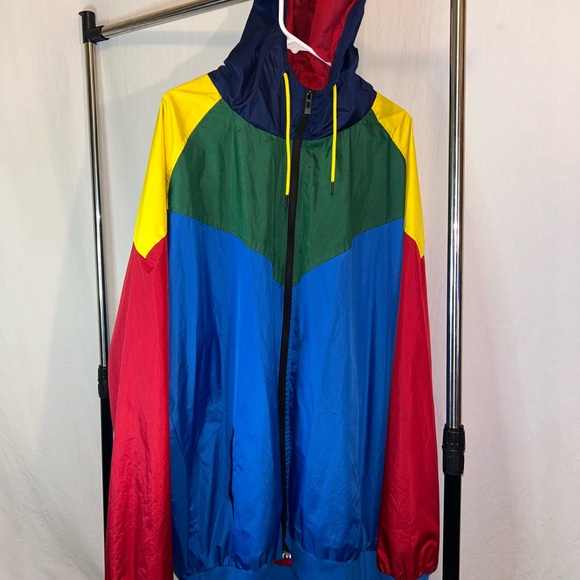 Jackets & Coats | Colorful Mens Windbreaker Jacket | Poshmark